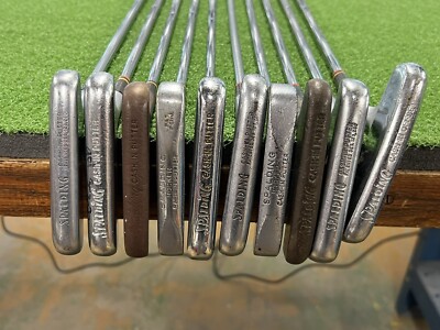 LOT (10) SPALDING CASH IN PUTTER Classic Vintage Rocker Offset ...