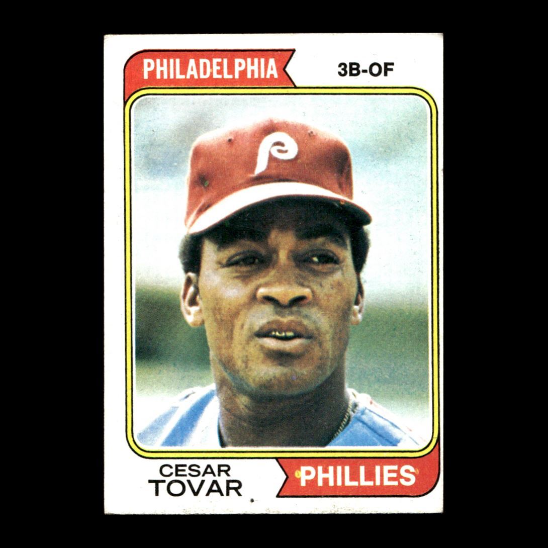 Cesar Tovar 1974 Topps Philadelphia Phillies #538 Nice! | eBay