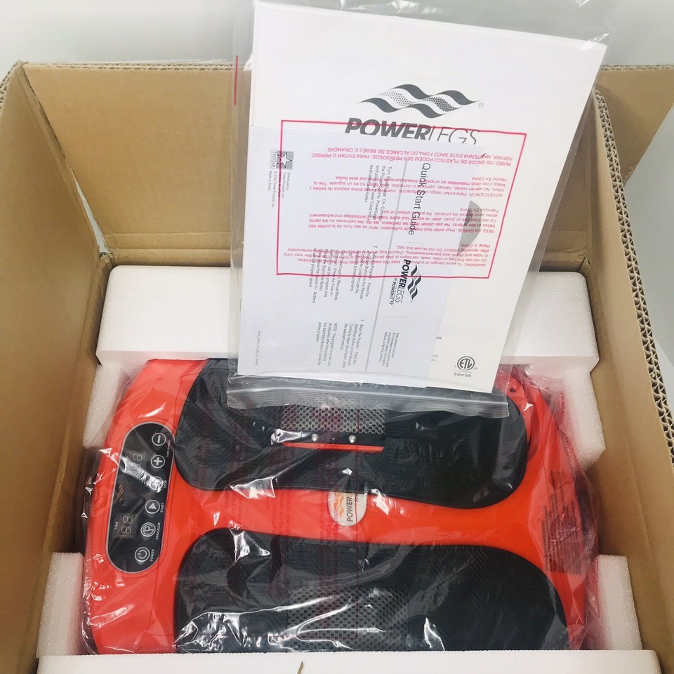 Powerfit PL-1911 Power Legs Vibration Foot Massager Acupressure - New ...