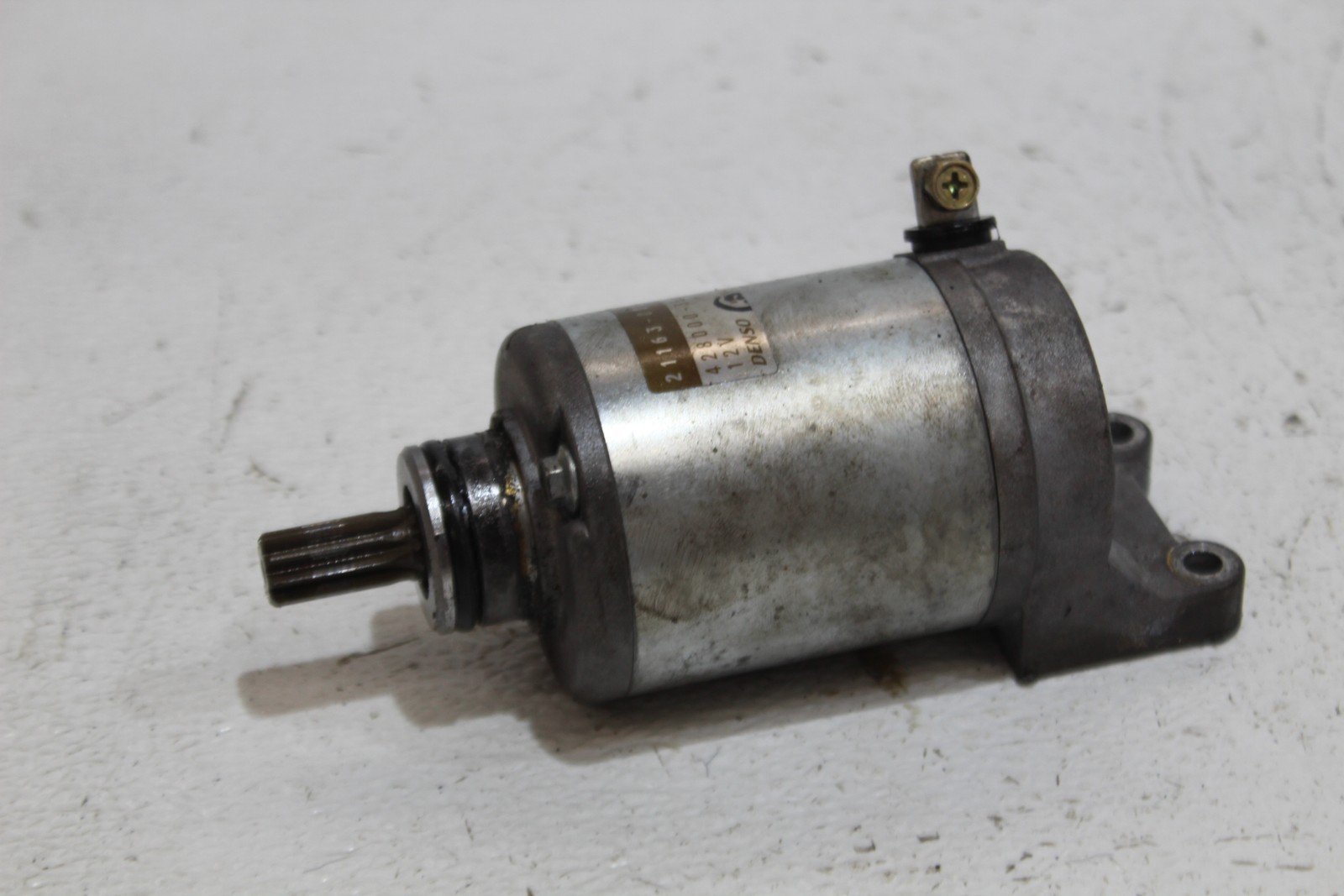 2005-2006 KAWASAKI NINJA ZX6R ZX-6R ENGINE STARTING STARTER MOTOR -DC ...