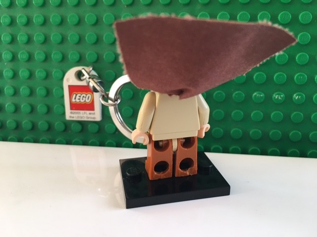 LEGO Star Wars 851461 Obi-Wan Kenobi Keychain 2005 w/ LEGO Logo White ...