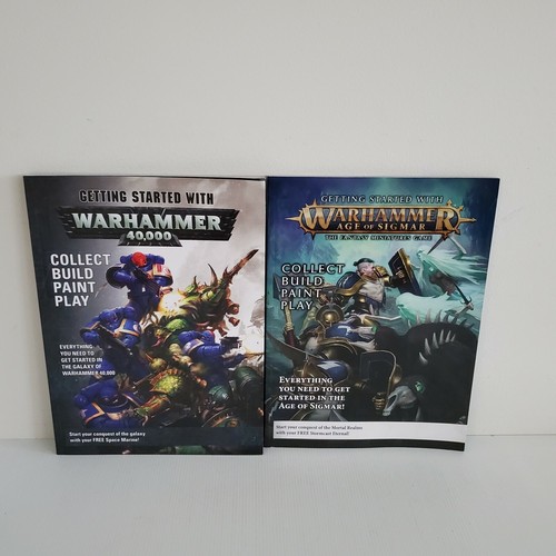 Getting Started with Warhammer 40k & Warhammer Age of Sigmar 2x Books ...