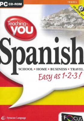 Teaching-You Spanish 2-Disc Set PC CD learn teach language latin words ...