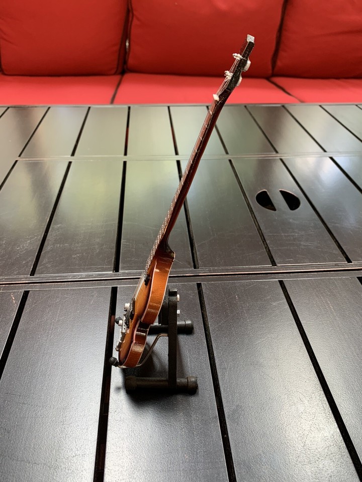 The Beatles Art Hand Made Paul McCartney 9” Mini Hofner Bass Guitar ...