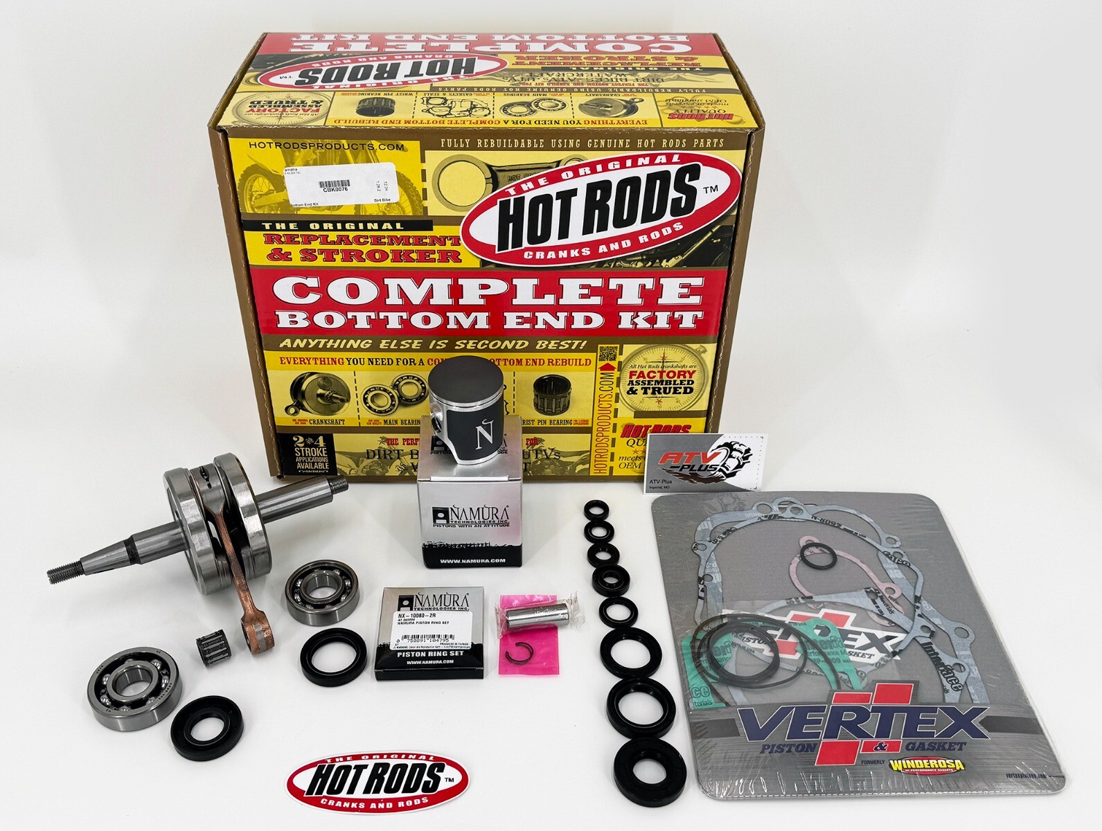 YZ 85_YZ85_2002-2018__Yamaha_Crankshaft_Gaskets_Bottom End Rebuild Kit ...