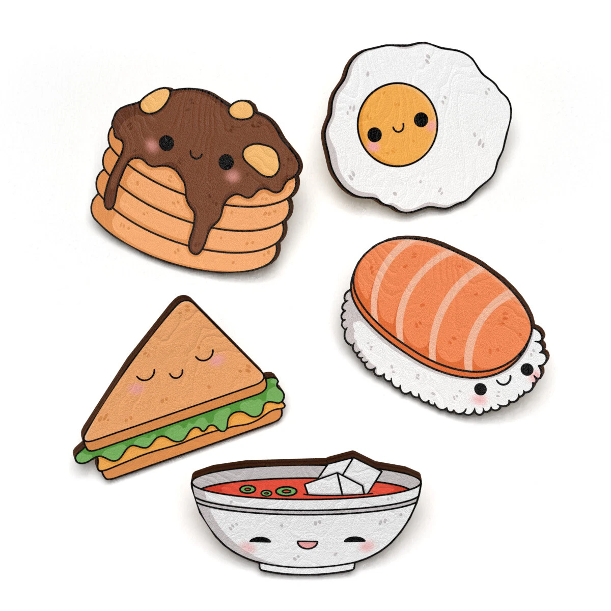 Cute Japanese Food Drawing