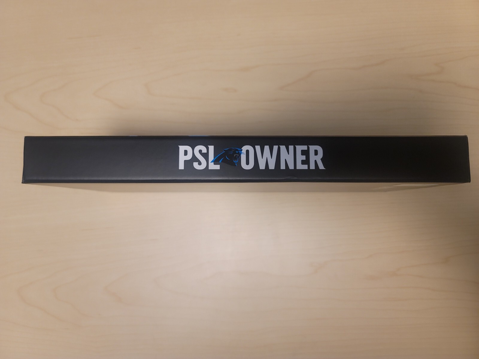 Carolina Panthers PSL Owner Box Items Slab, Pin, Magnet, Sticker, Box ...