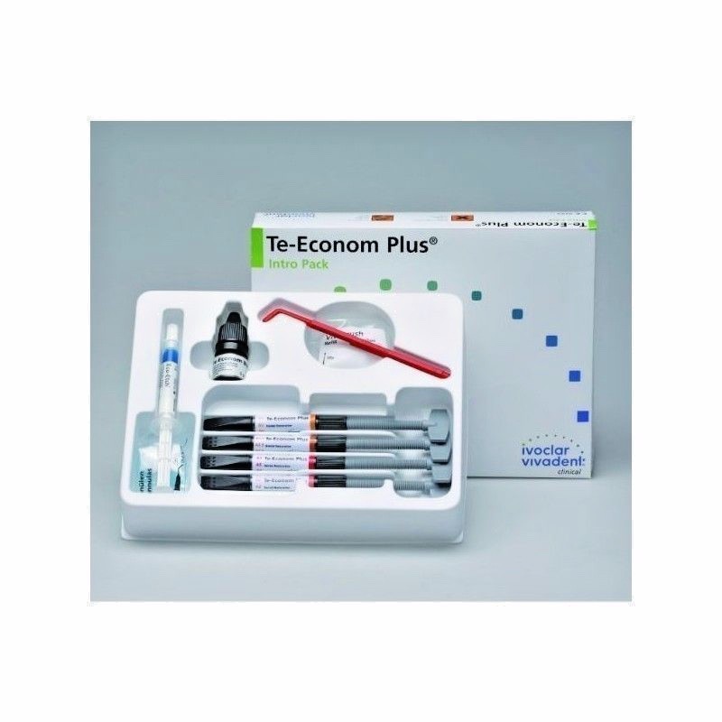 IVOCLAR Te-Econom Plus Composite Resin Dental Kit Light Cure System 12 ...