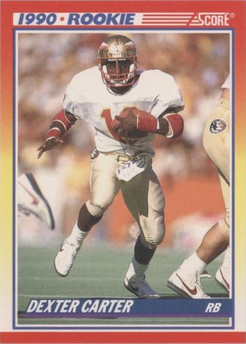 1990 Score Dexter Carter #657 for sale | eBay