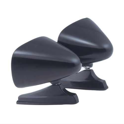 NOS Pair BLACK SPORT BULLET Hot Rod Muscle Car Side View Mirrors custom ...
