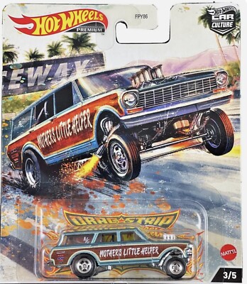 Hot Wheels Premium 2023 HW Car Culture Drag Strip Demons 4/5 '73 ...