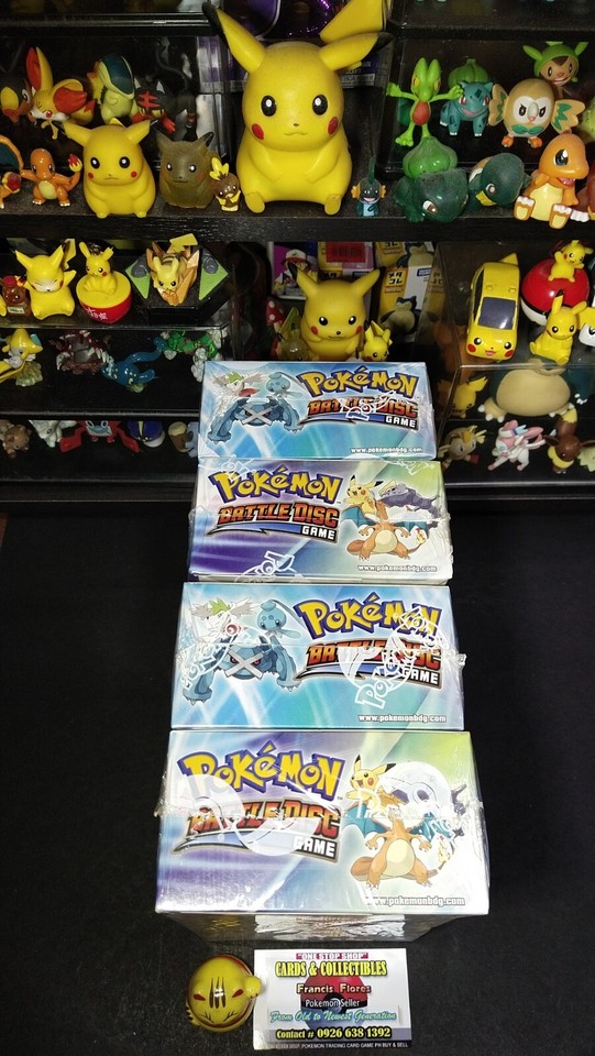 POKEMON BATTLE DISC GAME - PIKACHU, CHARIZARD (SEALED BOX / 36 PACKS ...