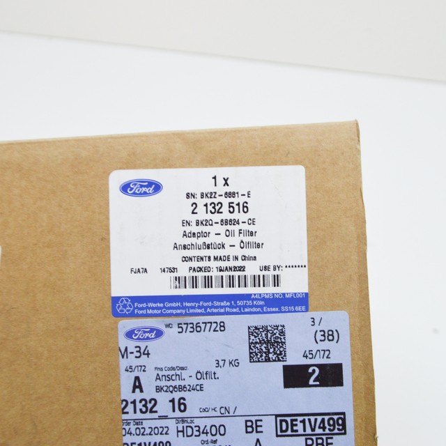 Ford TRANSIT Mk4 Oil Cooler ASSY 2132516 Bk2q-6b624-ce Genuine for sale ...