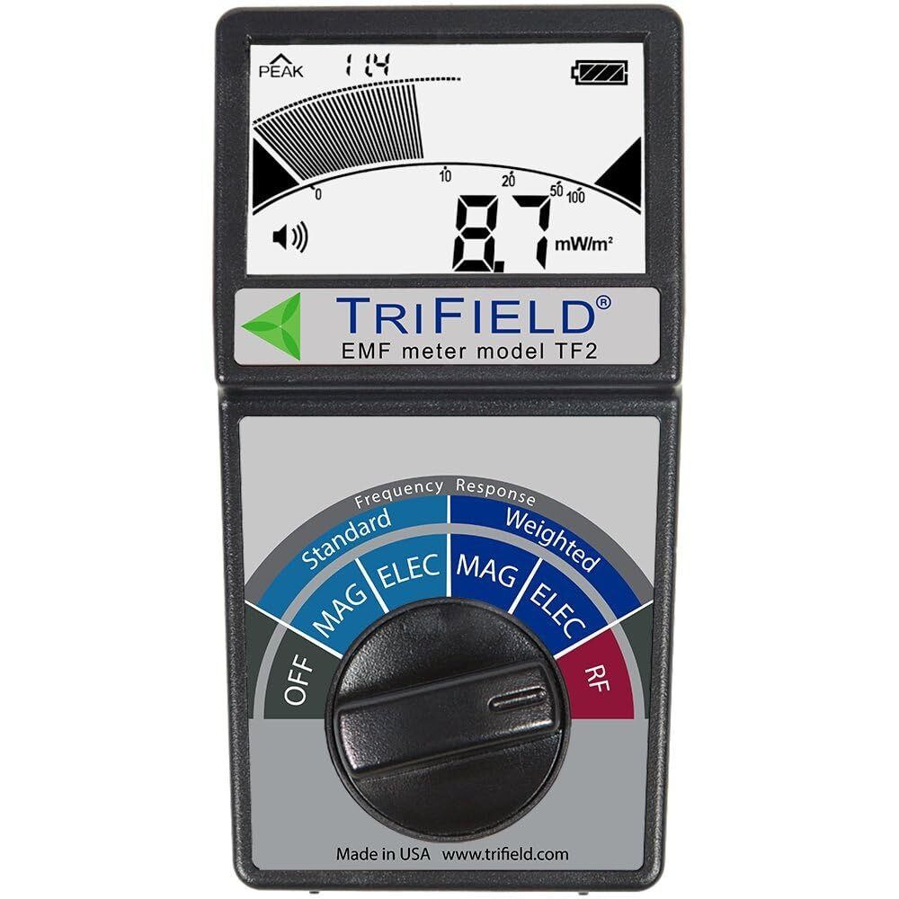 Trifield EMF Gauss Meter TF2 The 100XE Legend Renewed AC Magnetic ...