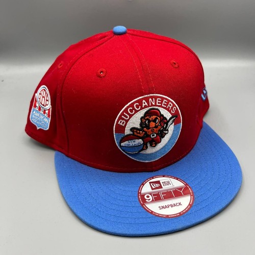 New Orleans Buccaneers Hat Men Red Blue ABA 9Fifty New Era Snap Back ...