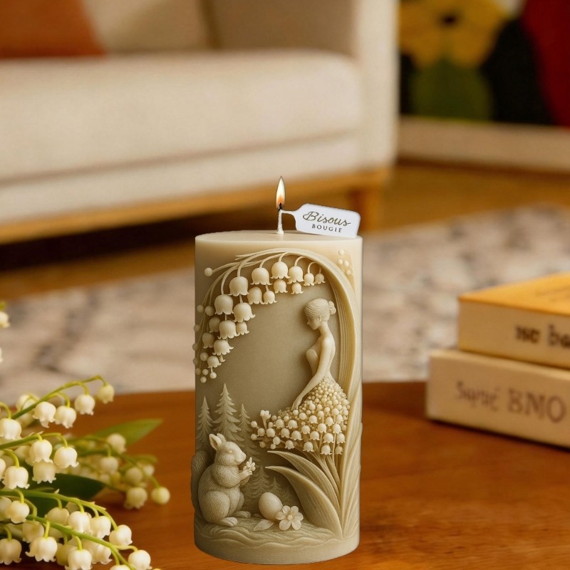 Cylindrical Silicone Mold For Handmade Soap Chocolate Baking Tool ...