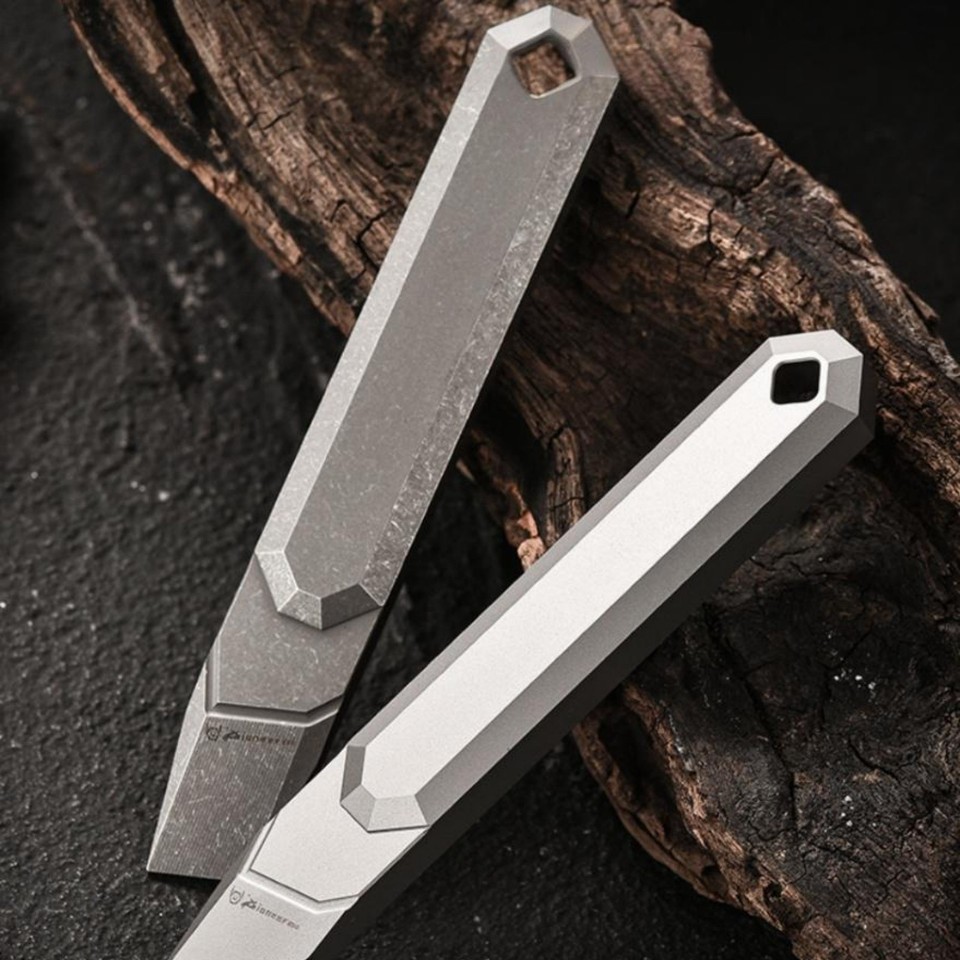 Titanium Alloy EDC Pry Bar Multi Tool Keychain Bottle Opener ...