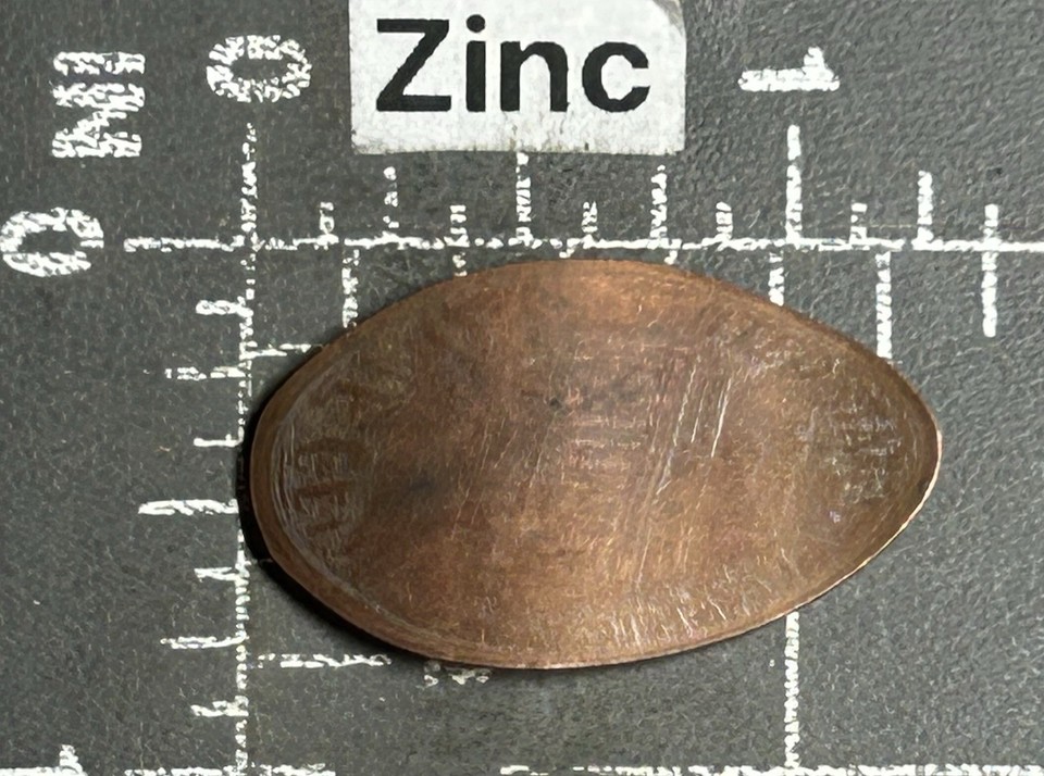 USS U.S.s. Intrepid Museum Flag New York City Elongated Pressed Smashed ...