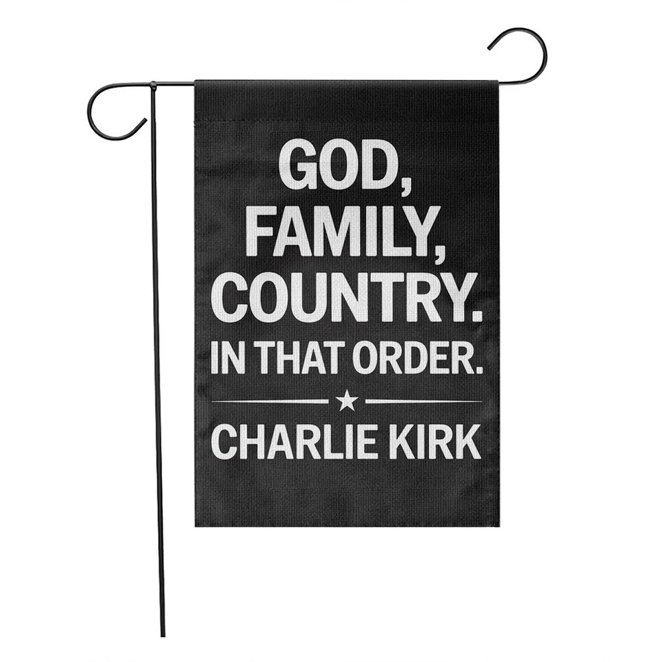 God Family Country Garden Flag – Patriotic Outdoor Decoration “In That ...