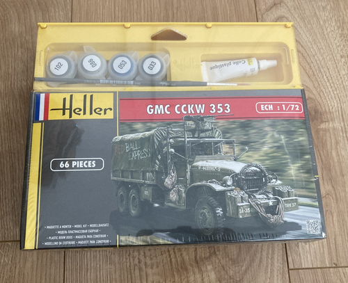 W282 Heller Model Kit - GMC CCKW 353 - 1/72 - Sealed | eBay UK