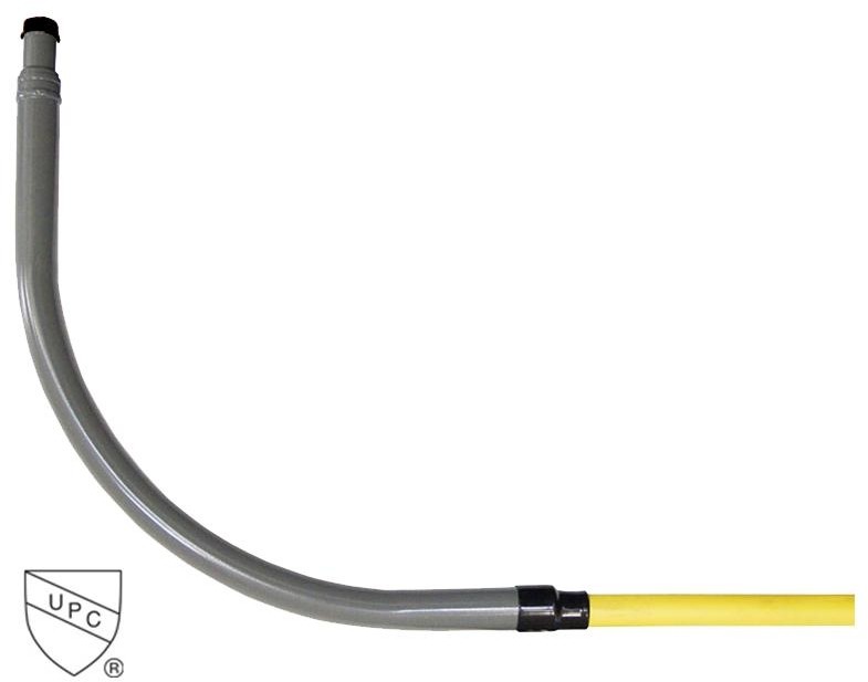 HOME-FLEX 3/4 In. IPS Poly Dr 11 to MIP Underground Meter Riser Bent ...