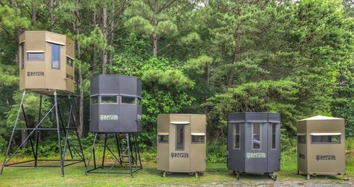 Raptor Hunting Blinds and Towers - All Aluminum Bed Liner Coating ...