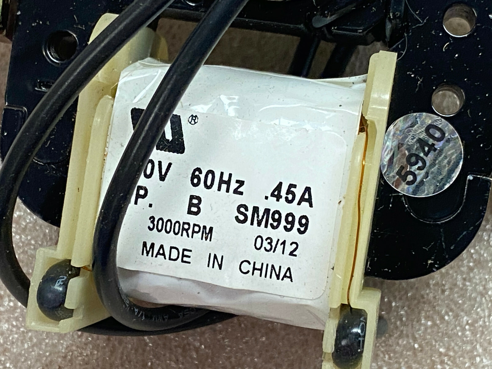 GENUINE OEM Supco Refrigerator Evaporator Fan Motor Assembly SM999 | eBay