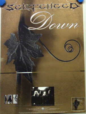 Plakat Sentenced/Down | eBay