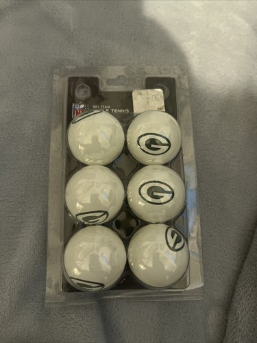 Green Bay Packers NFL Table Tennis Flippy Cup Balls Franklin 6 Balls ...