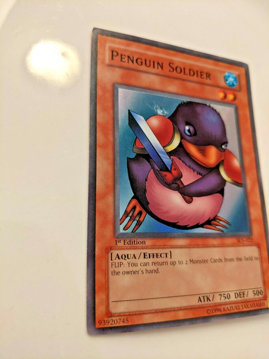 Penguin Soldier Figurine