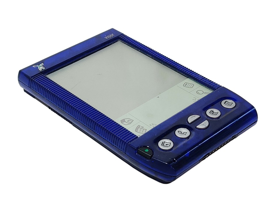 Handspring Visor Neo Translucent Blue Portable PDA Organizer Stylus ...