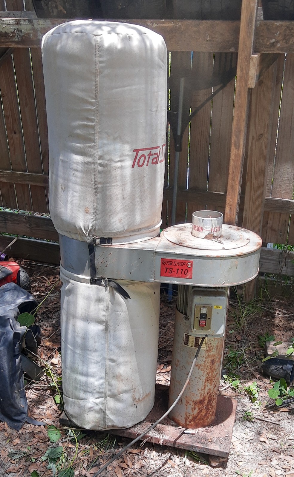 Total Shop Woodworking Vacuum Cleaner Industrial Sawdust Dust Collector ...