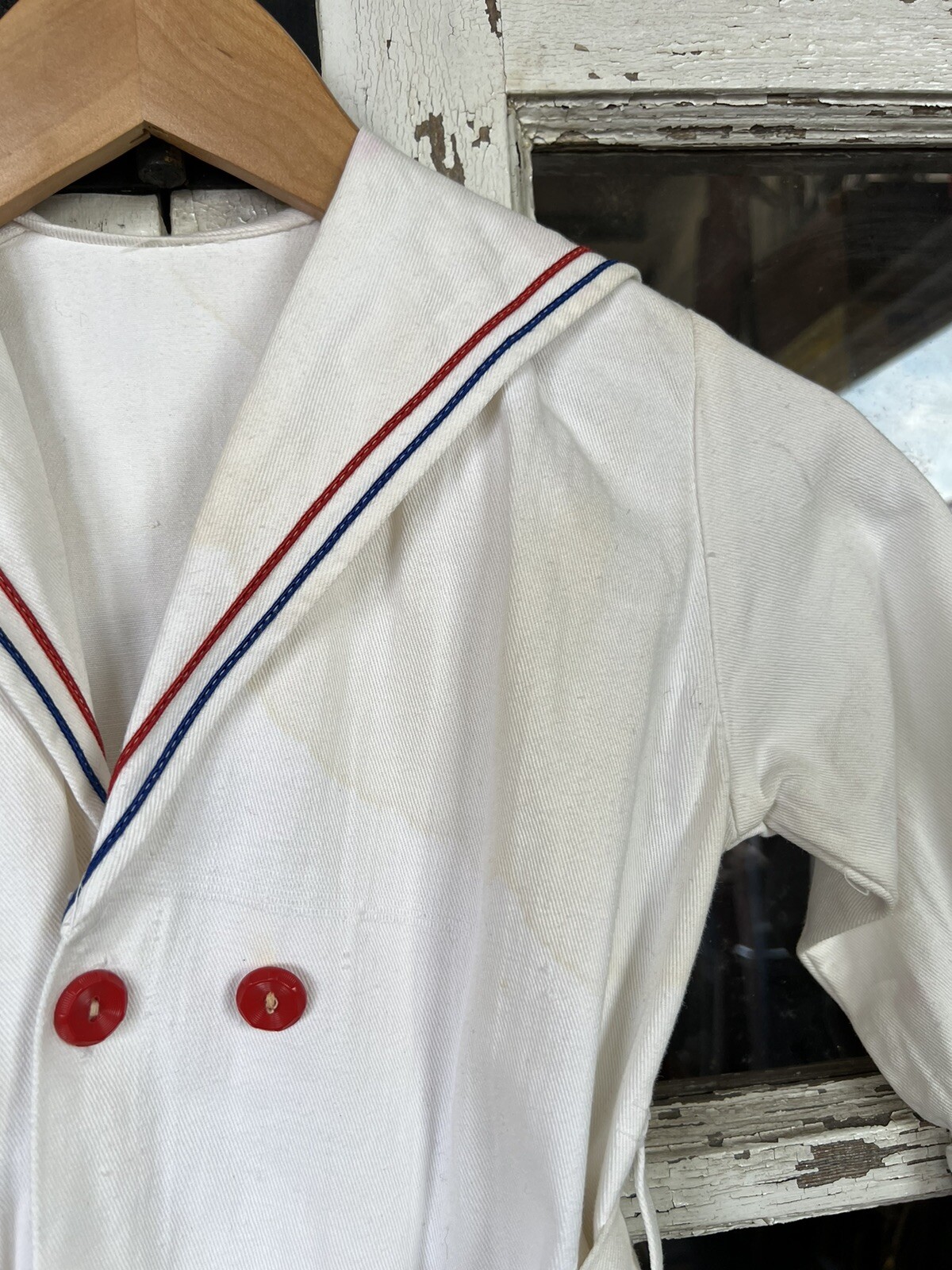 Vintage 1930s sailor uniform childrens youth vtg usa … - Gem