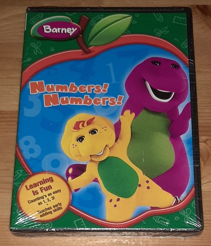 Barney: Numbers! Numbers! (DVD, BRAND NEW) Learning is Fun 694662200351 ...