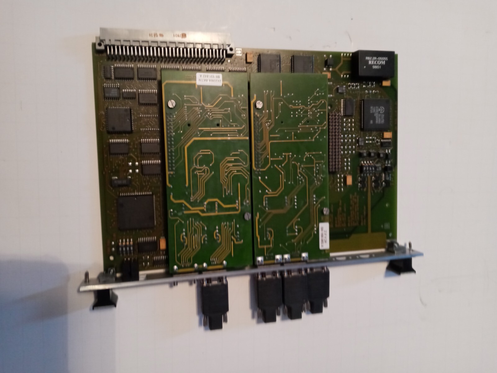 Preowned Arburg 757 SN. 165.210 V.01 With 2 adder cards Circuit Board ...