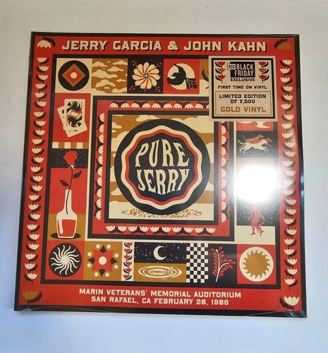 Jerry Garcia & John Kahn Pure Jerry RSD 2023 Black Friday Gold Vinyl ...