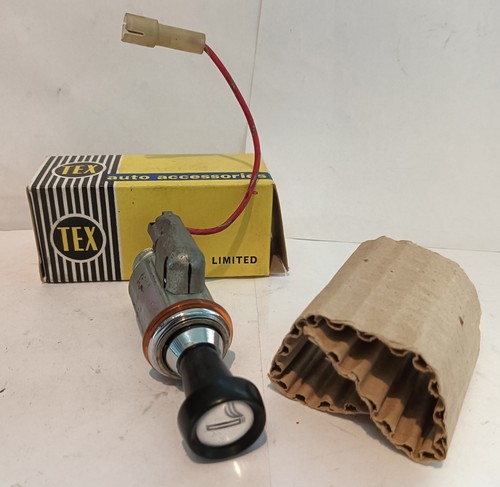 TEX CASCO CIGARETTE LIGHTER FORD CORTINA LOTUS MK1 MK2 ELAN EUROPA NOS ...