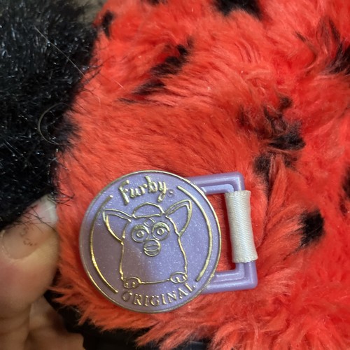 Vintage 1999 Furby Ladybug Tiger with blue eyes has not been tested | eBay