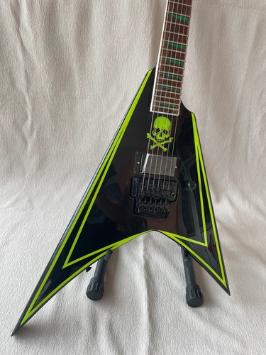 High-end Custom Jackson Electric Guitar, Flying V-Shaped Black | eBay UK
