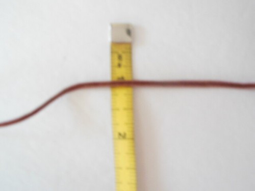 10 yards Rust color Cord, 3/16", NEW off of the reel | eBay