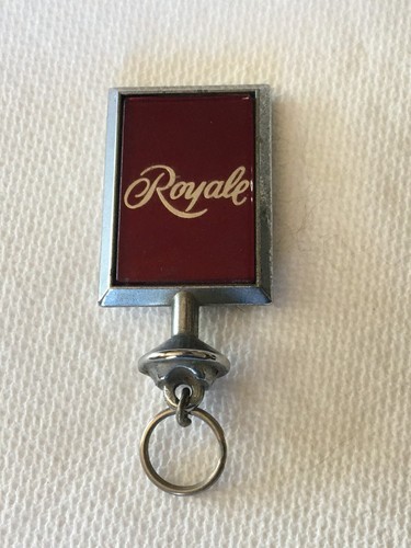 Vintage Royale Hood Ornament Keychain, Car Auto Automobile Key Ring ...