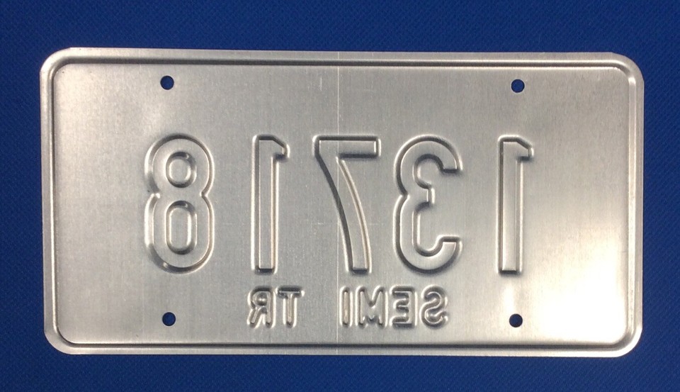 1996 Indiana Semi Trailer License Plate, 13718 | eBay