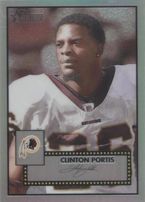 2006 Topps Heritage - Chrome Clinton Portis #THC58 Refractor /552 for ...