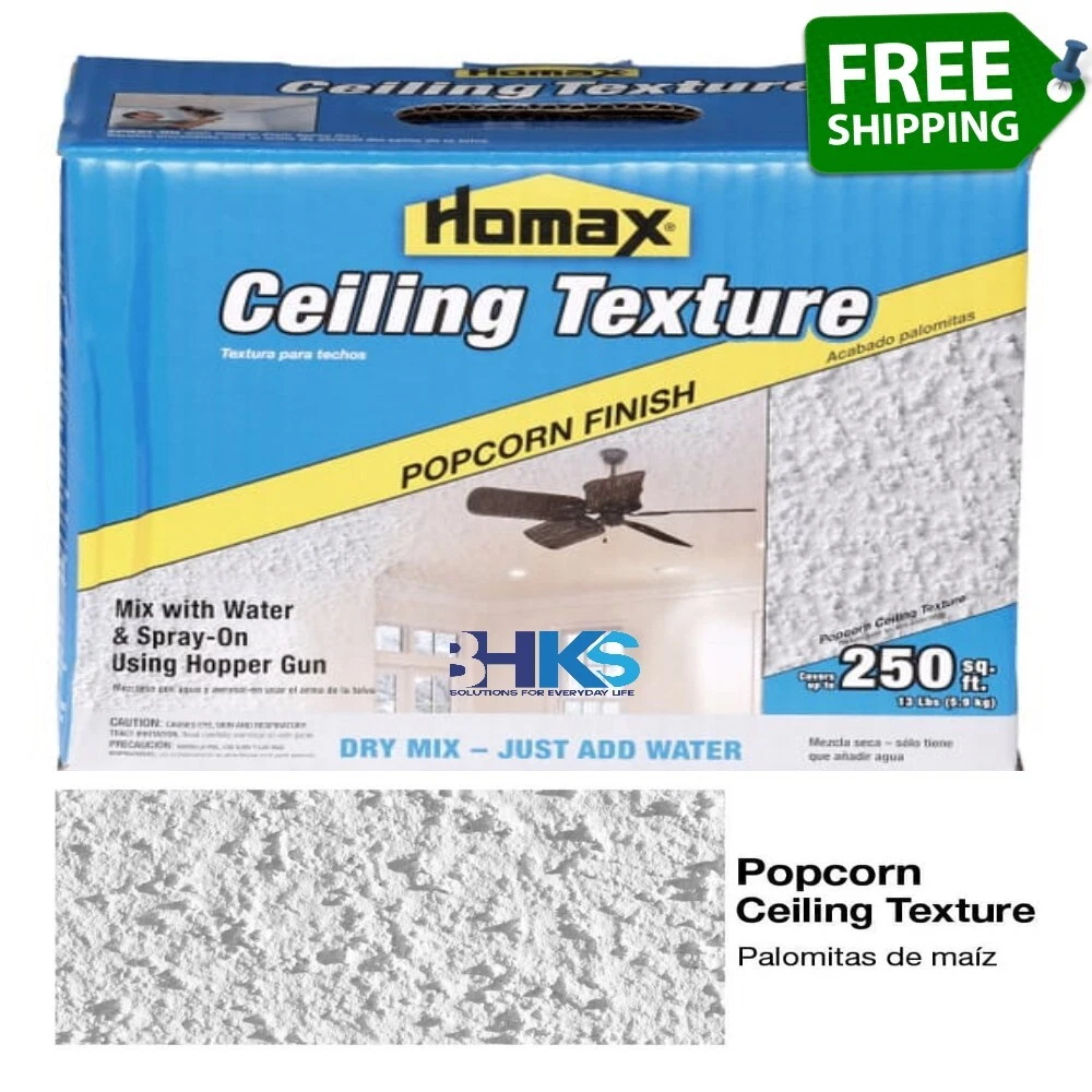 How To Mix Popcorn Ceiling Texture | Shelly Lighting