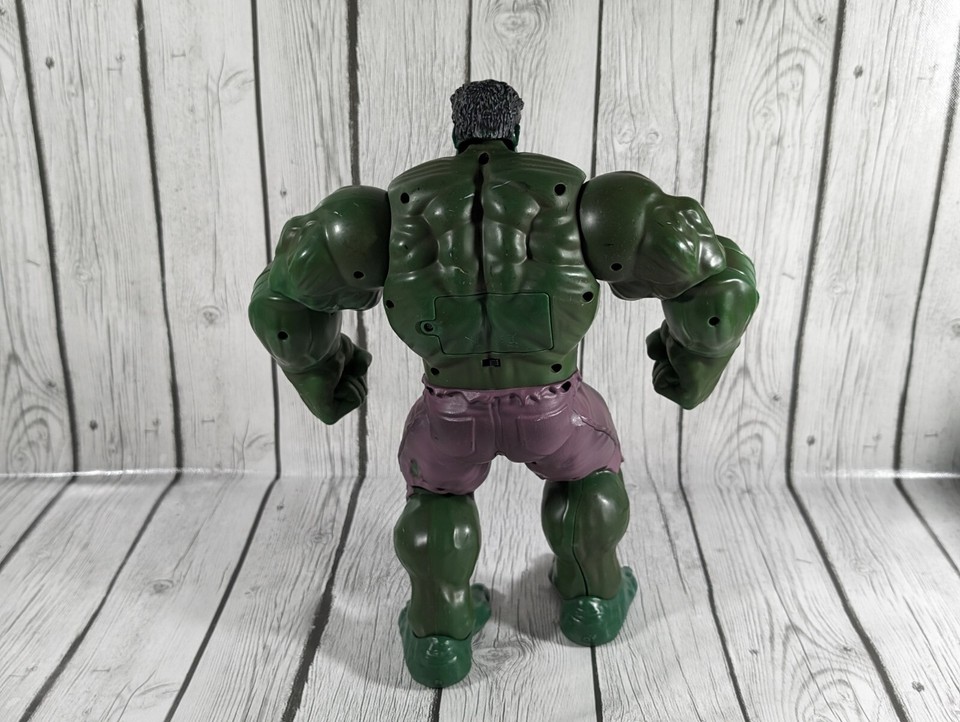 Disney Store Marvel Avengers Talking Incredible Hulk 15” Action Figure ...