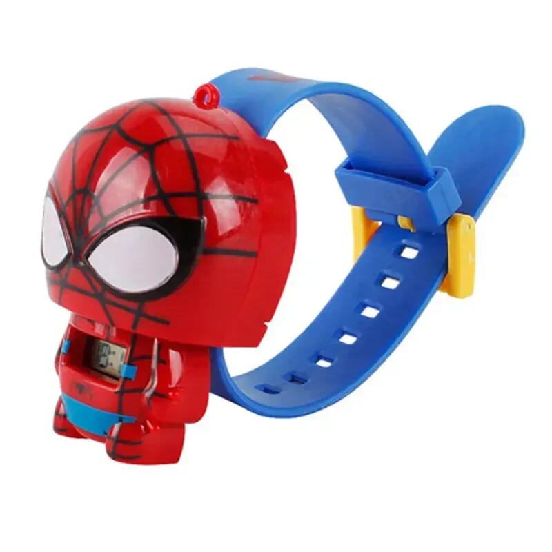 Superhero Comic Kids Digital Wrist Watch Boys Girls Toy Gift Cartoon ...