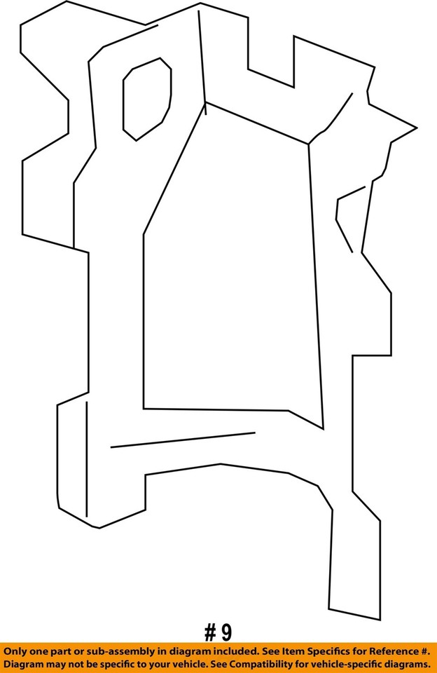 GM OEM 07-14 Sierra 1500 Radiator Support Radiator Support-Stop Bracket ...