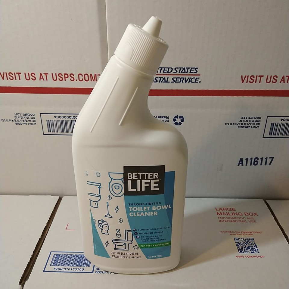 Better Life Toilet Bowl Cleaner Tea Tree & Peppermint 24 oz CRUELTY ...
