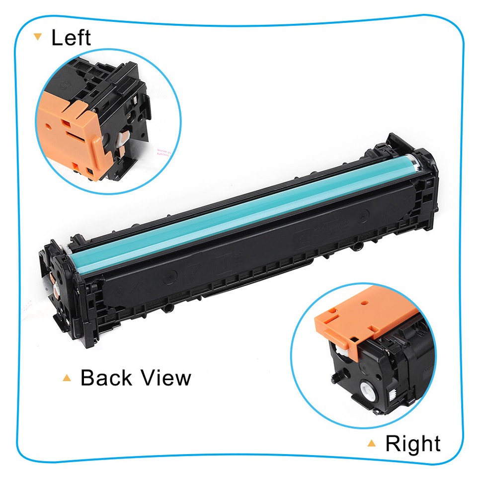 5PK For HP LaserJet Pro 200 M251nw M276n M276nw MFP Color Toner CF210A ...