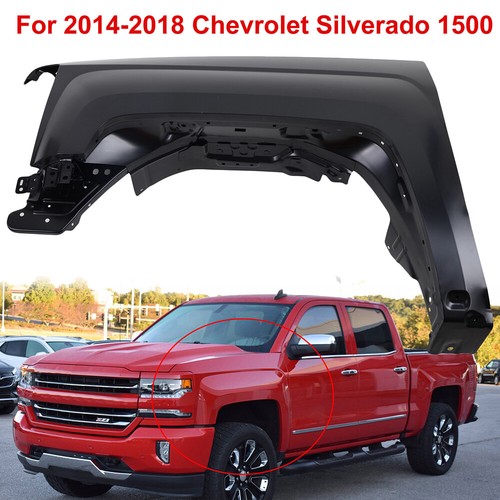 Primed Steel Fender For 2014-2018 Chevrolet Silverado 1500 Front Driver ...